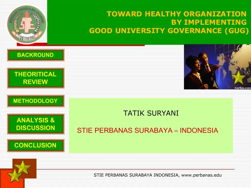 PPT - STIE PERBANAS SURABAYA INDONESIA, perbanas PowerPoint ...