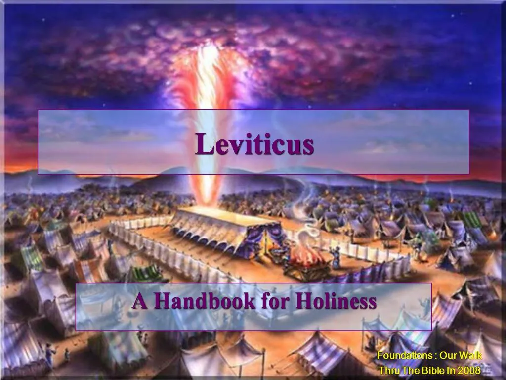 PPT - Leviticus PowerPoint Presentation, free download - ID:970455