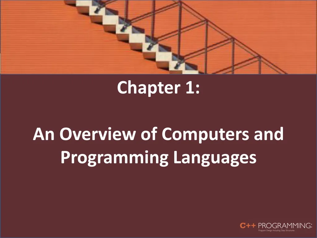 PPT - Chapter 1: An Overview of Computers and Programming Languages PowerPoint Presentation - ID ...