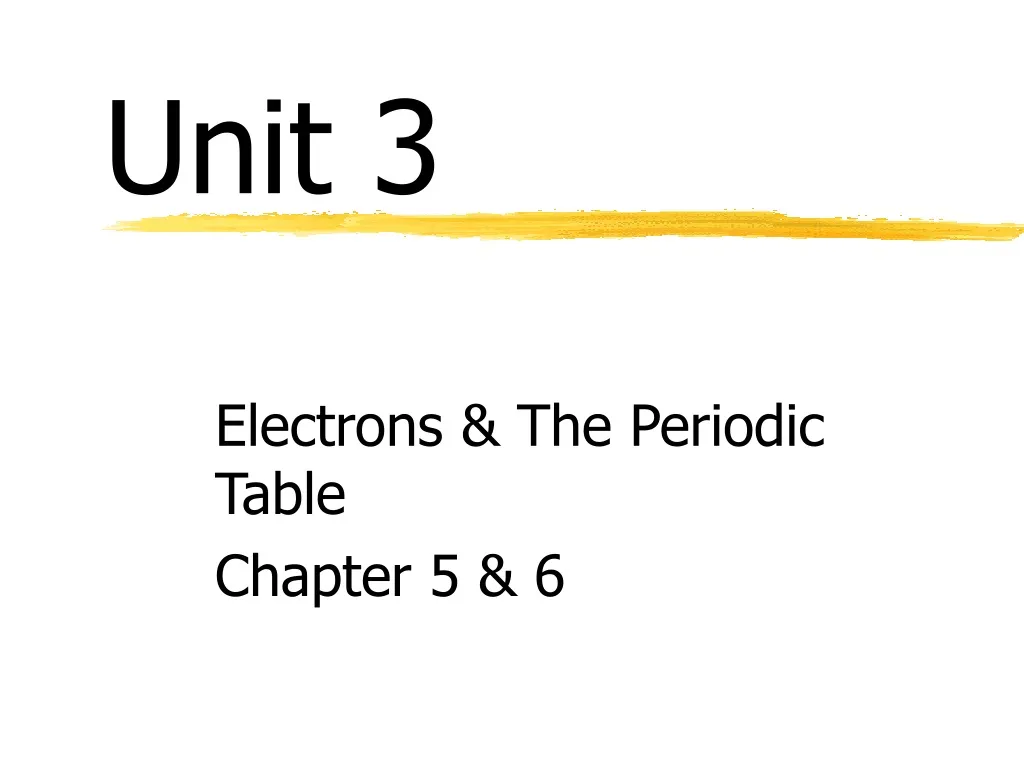 PPT - Unit 3 PowerPoint Presentation, free download - ID:971015