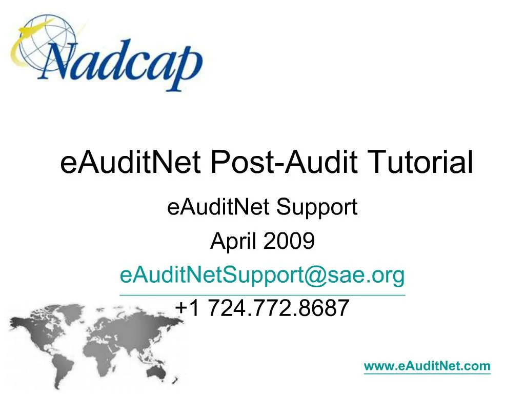 Nadcap Eauditnet