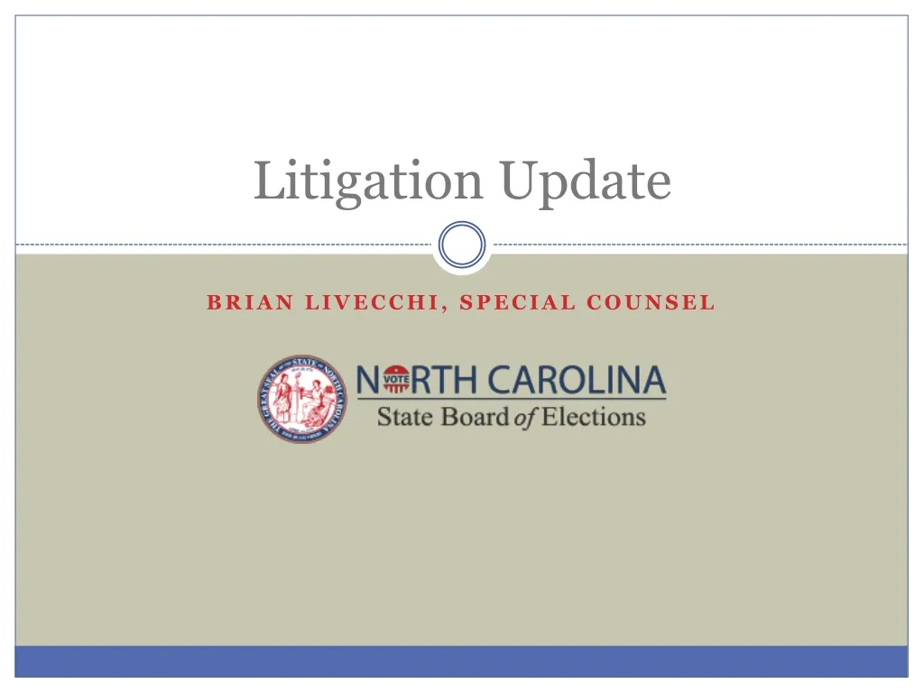 PPT - Litigation Update PowerPoint Presentation, free download - ID:978891