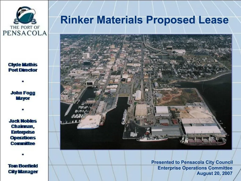 PPT - Rinker Materials Proposed Lease PowerPoint Presentation, free ...