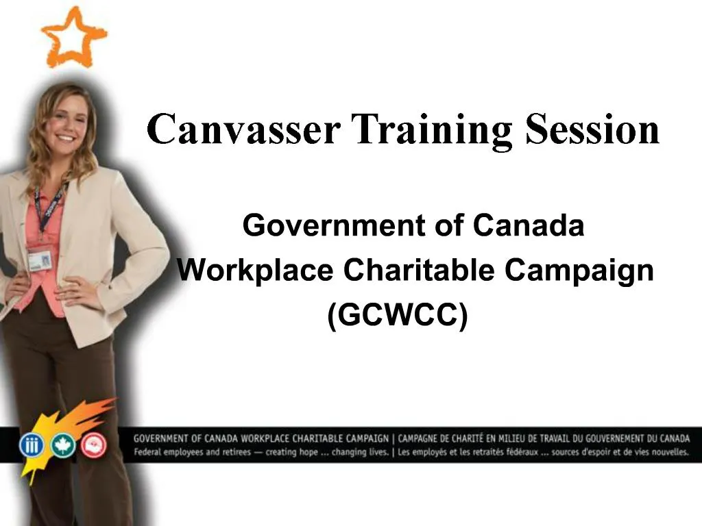 PPT - Government of Canada Workplace Charitable Campaign GCWCC ...